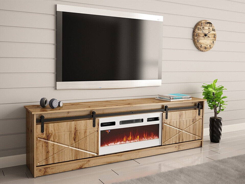 TV-bord Charlotte 165 (Wotan eg) - Møbler til stuen | Myhomemobler.dk