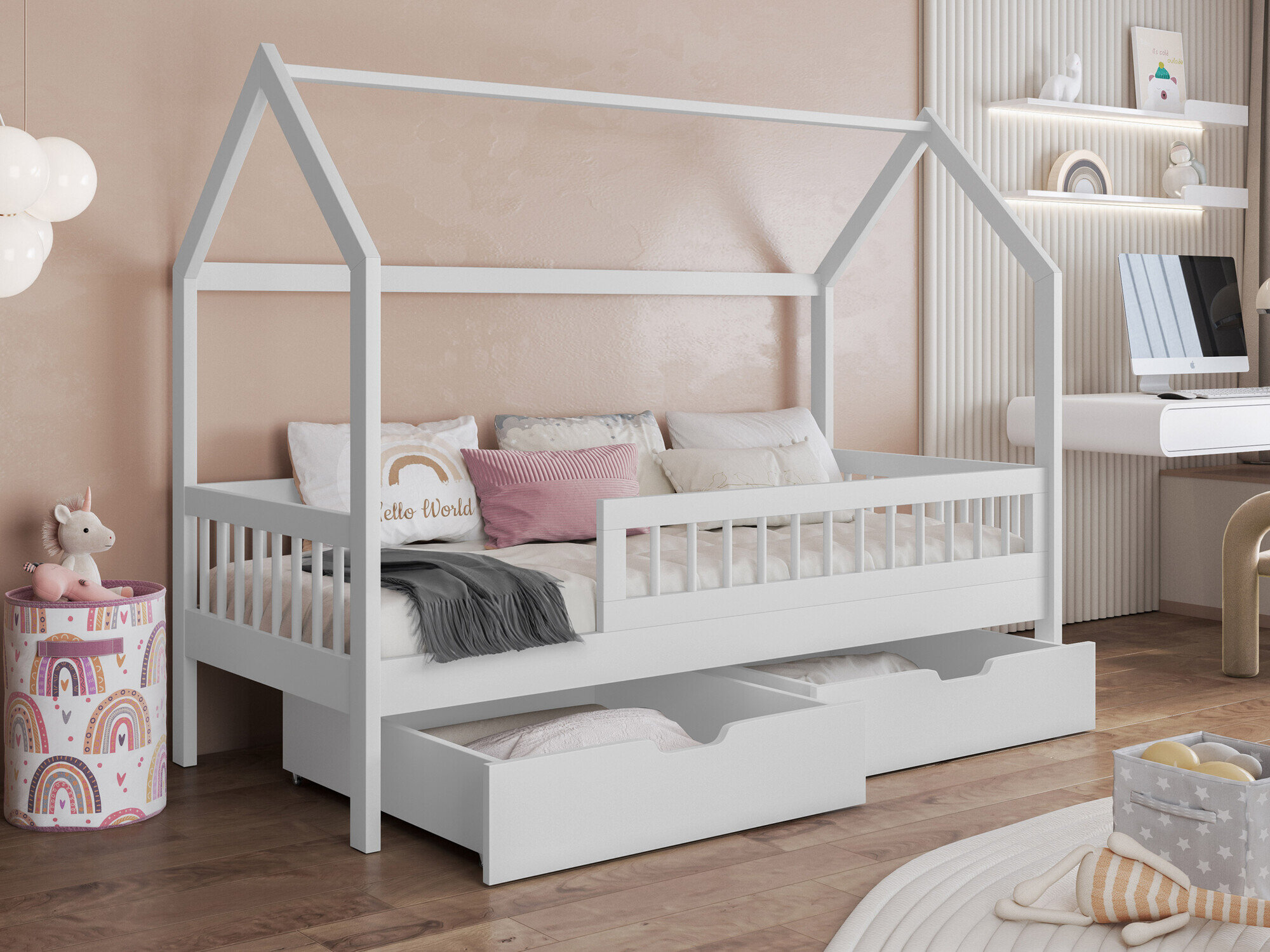 Seng Henderson 167 (Hvid) - Senge | Myhomemobler.dk